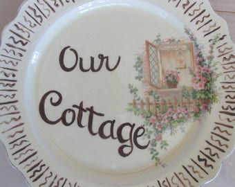 Cottage plates | Etsy