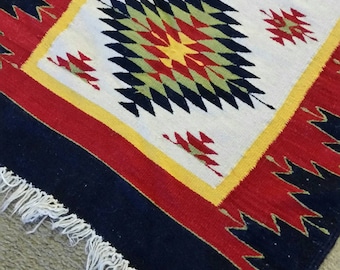 Native american rug | Etsy