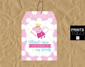 Peppa pig card | Etsy