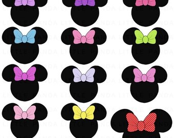 Minnie silhouette | Etsy