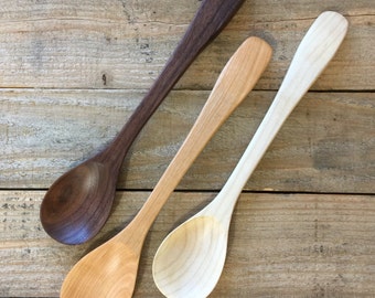 Handmade Wooden Spoons and Kitchen Utensils. by CarvedWoodenSpoons