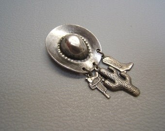 Cowboy hat pin | Etsy