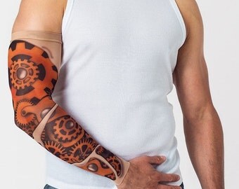 Unisex ROSES & FLOWERS Mesh Tattoo Sleeve by dirrtytownclothing