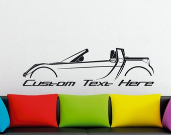 Roadster decal | Etsy