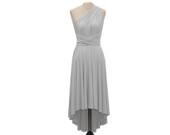 Gray infinity dress | Etsy