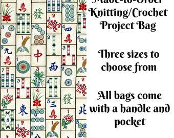Mahjong tile bag | Etsy