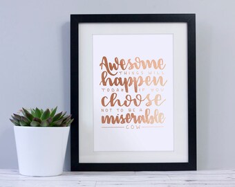 Funny quote prints | Etsy