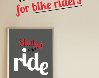 Poster bicycle | Etsy