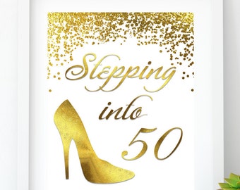 Stepping into 50 | Etsy