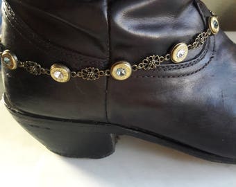 Boot bracelet | Etsy