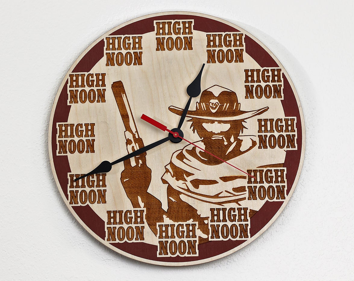 High Noon Wall Clock