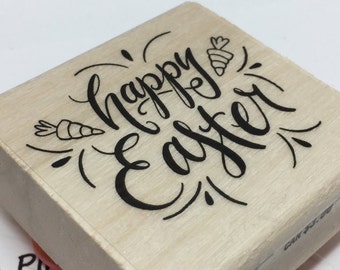 Easter bunny stamp | Etsy