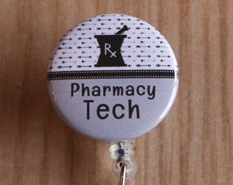 Pharmacy tech badge | Etsy