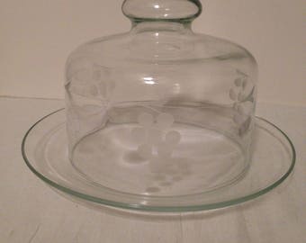 Glass cake dome | Etsy
