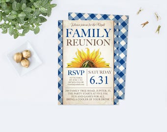 Items similar to Christmas Party Invitation Family Reunion Holiday ...