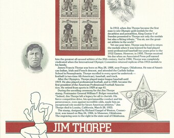 Jim thorpe | Etsy