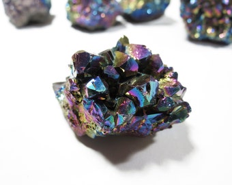 Titanium amethyst | Etsy