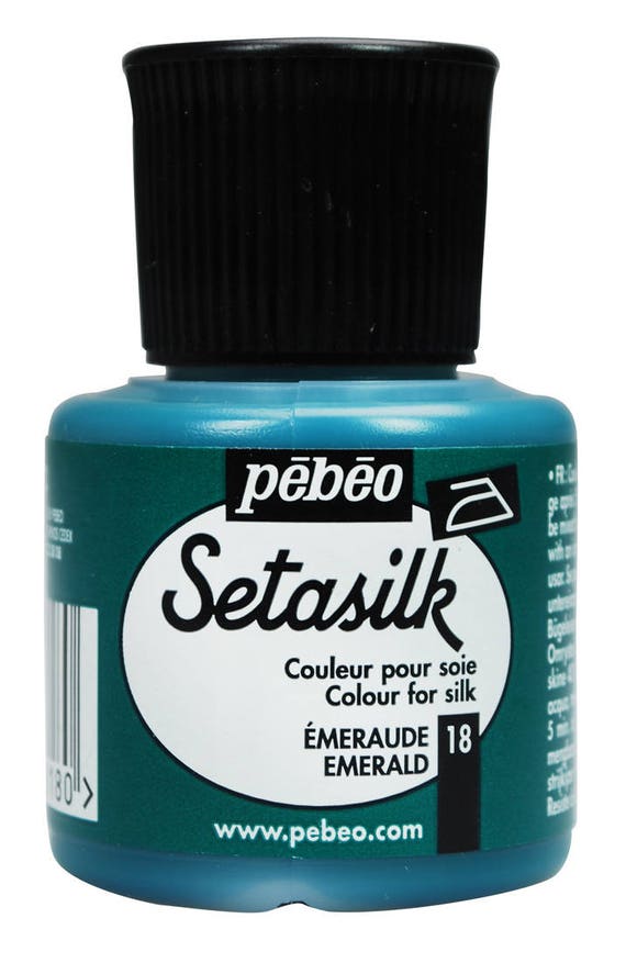Pebeo Setasilk Silk Fabric Paint 45ml Colours & 20ml Gutta