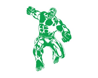 Hulk decal | Etsy