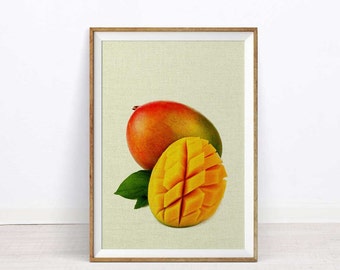 Mango art | Etsy