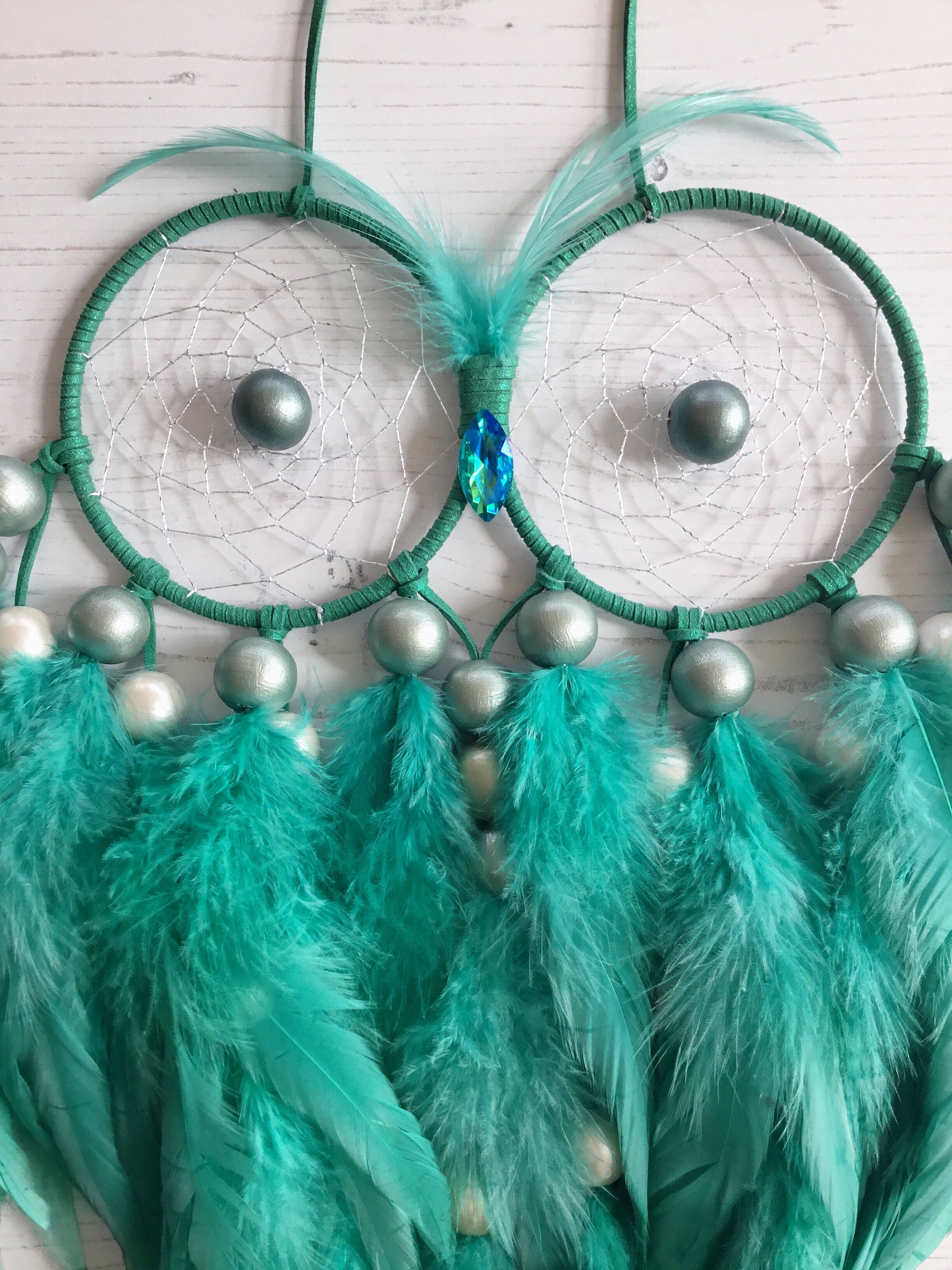 Owl Dreamcatcher owl dream catcher large dreamcatcher