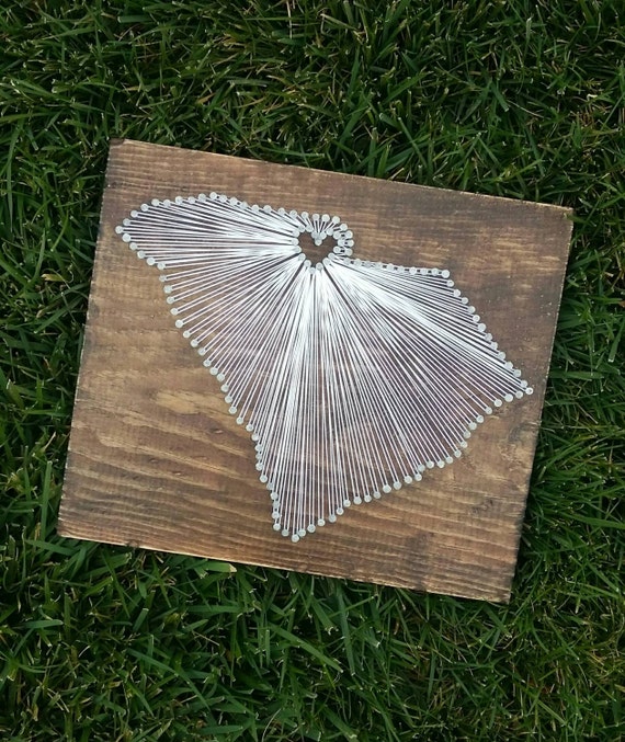 South Carolina String Art South Carolina string Art State