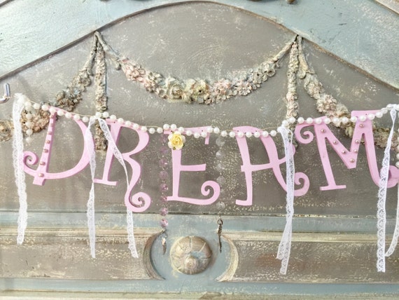 Magical Wood Letter Dream Word Garland
