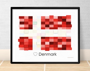 Denmark flag | Etsy