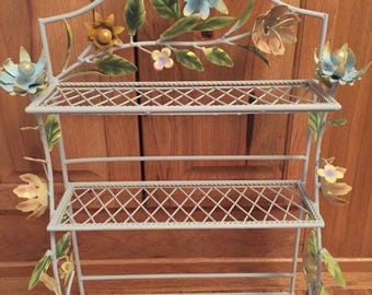 Vintage metal shelf | Etsy