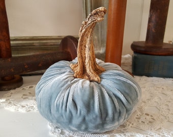 Velvet pumpkins | Etsy