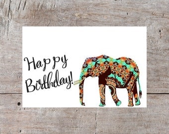 Elephant birthday | Etsy
