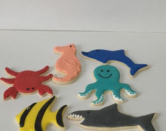 Octopus cookie | Etsy