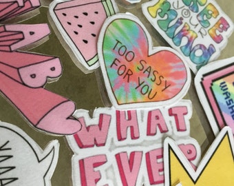 Sassy stickers | Etsy
