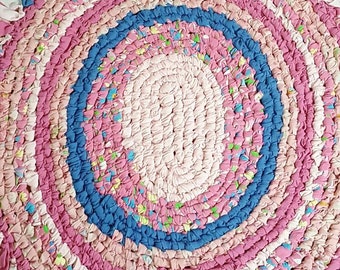 Toothbrush rag rug | Etsy