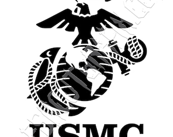 Marine corps logo | Etsy
