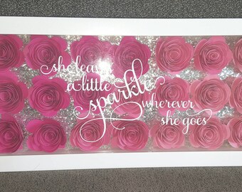 Baby shadow box | Etsy