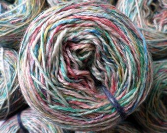 Hand dyed yarn for knitting and crochet by UniqueYarnsCo on Etsy
