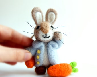 Felt peter rabbit | Etsy