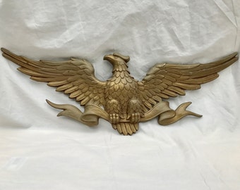 Unique eagle wall plaque related items | Etsy