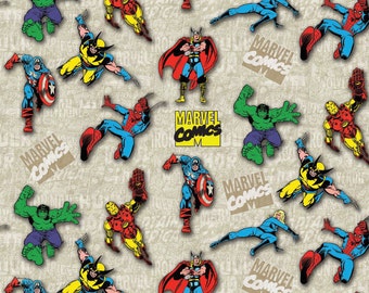 Avengers fabric | Etsy