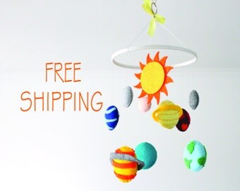 Planets mobile | Etsy