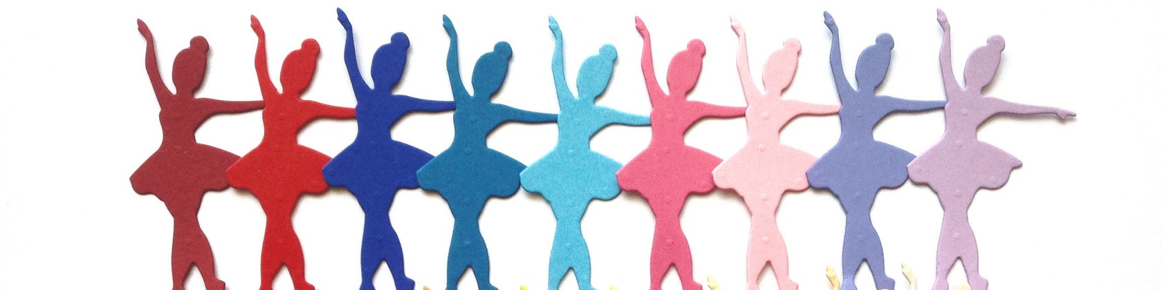 Handmade die cuts appliques and crafts supplies. by MagiCuts