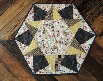 Hexagon table runner | Etsy