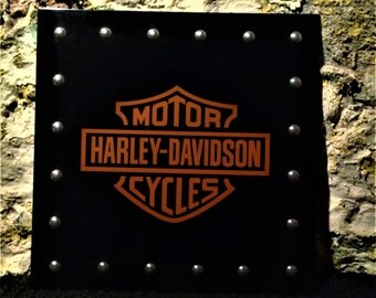 Harley davidson sign | Etsy