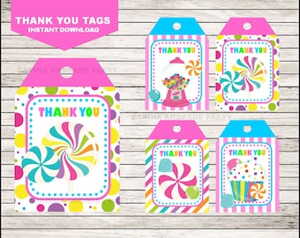 Candyland tags | Etsy