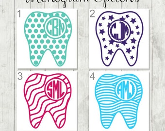 Tooth decal | Etsy