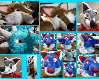 Fursuit head | Etsy