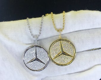Mercedes necklace | Etsy