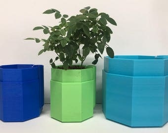 Octagon planter | Etsy