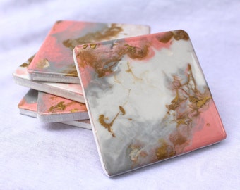 Epoxy coasters | Etsy